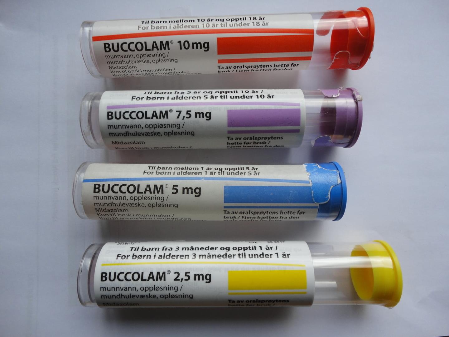 Viktig informasjon fra produsenten av BUCCOLAM (januar 2018)